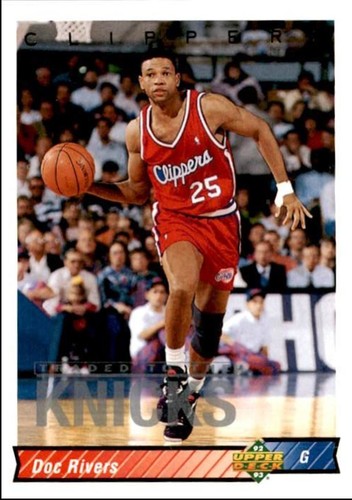 1992-93 Upper Deck Basketball Card Doc Rivers / New York Knicks #101 | eBay