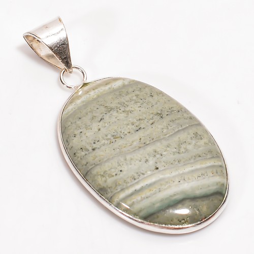 Larsonite Jasper Gemstone Fashion Jewelry 925 Sterling Silver Pendant 2 ...