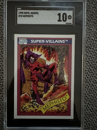 1990 Impel Marvel #78- mephisto | eBay