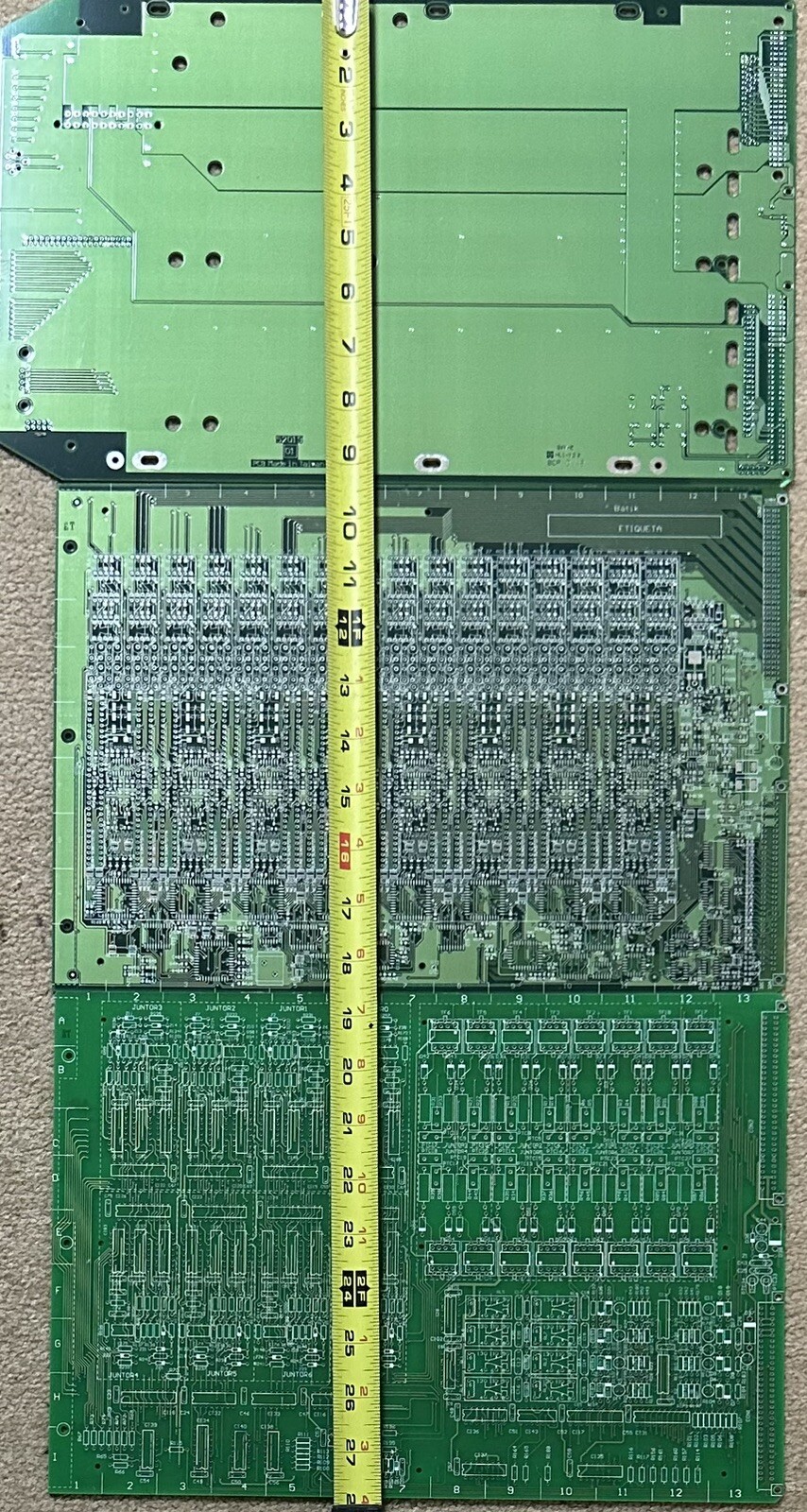 6 (2 of Each) LARGE CIRCUIT BOARDS Prototype PCB PRINTED ART DOUBLE ...