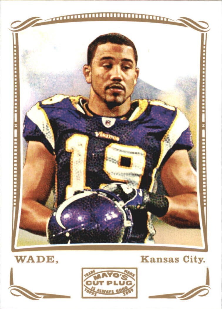 2009 Topps Mayo Football #29 Bobby Wade | eBay