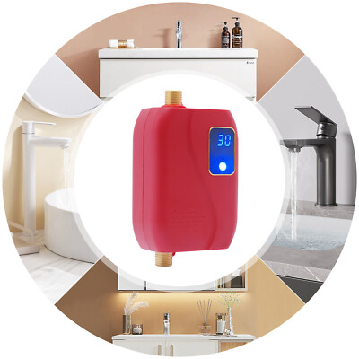 Small Electric Tankless Instant Hot Water Heater For Kitchen 3000W | eBay