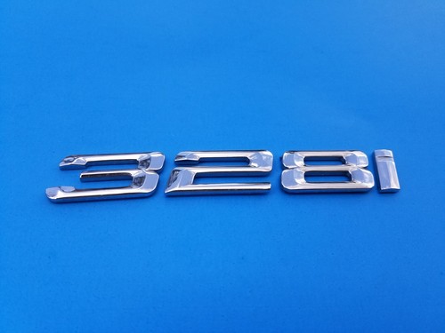 99 00 01 02 03 04 05 BMW 328I 328 I REAR LID CHROME EMBLEM LOGO BADGE ...