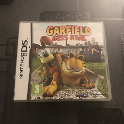 Garfield Gets Real For Nintendo DS Comme Neuf | eBay