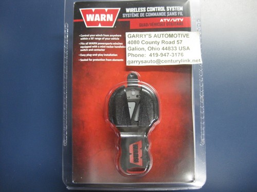 WARN 90288 Wireless Remote Control System ATV UTV Winch Transmitter ...