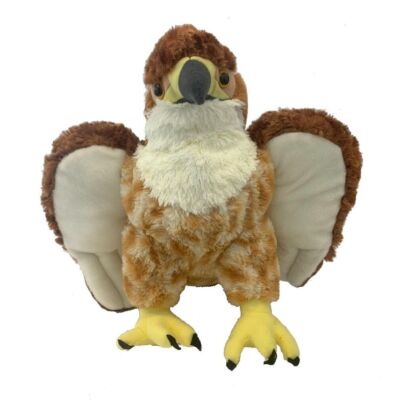 Hawk Eagle red tailed plush toy soft toy 30cm/12" WILD REPUBLIC - NEW ...