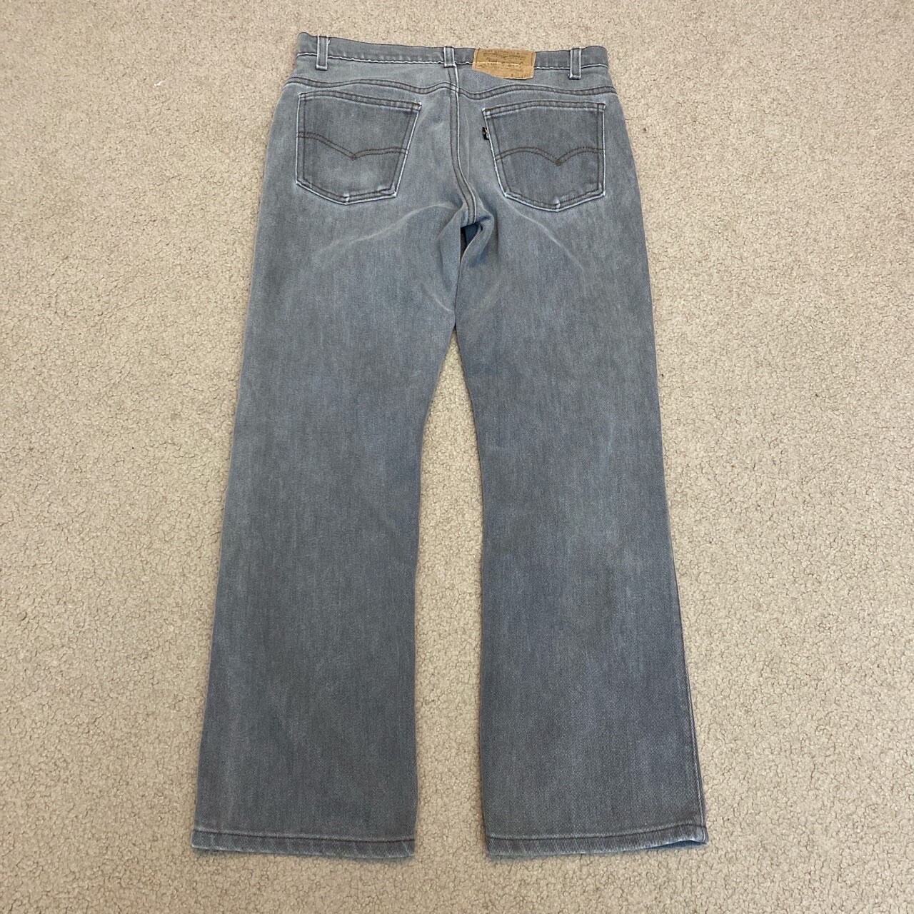 Vintage Levi’s 509 Grey Sta-Prest Made In USA 509 Jeans Men’s Size 32 ...