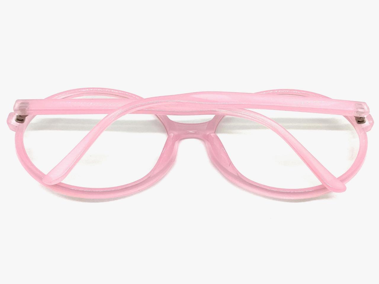 OVERSIZED EXAGGERATED RETRO Clear Lens EYE GLASSES X-Large Big Round ...