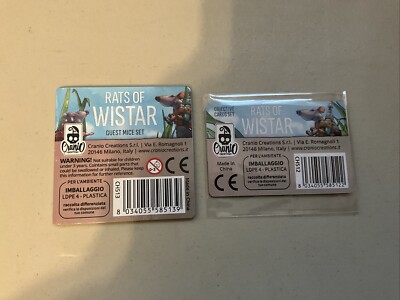 Rats Of Wistar - Board Game Promos Cranio Creations Objectives & Guest ...