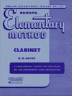 Rubank Elementary Method Clarinet (Rubank Educational Library) - GOOD ...