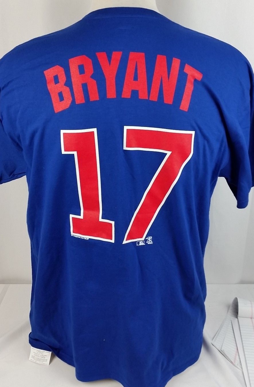 Brand New MLB Authentic Chicago Cubs Kris Bryant TX3 Cool Short Sleeve ...