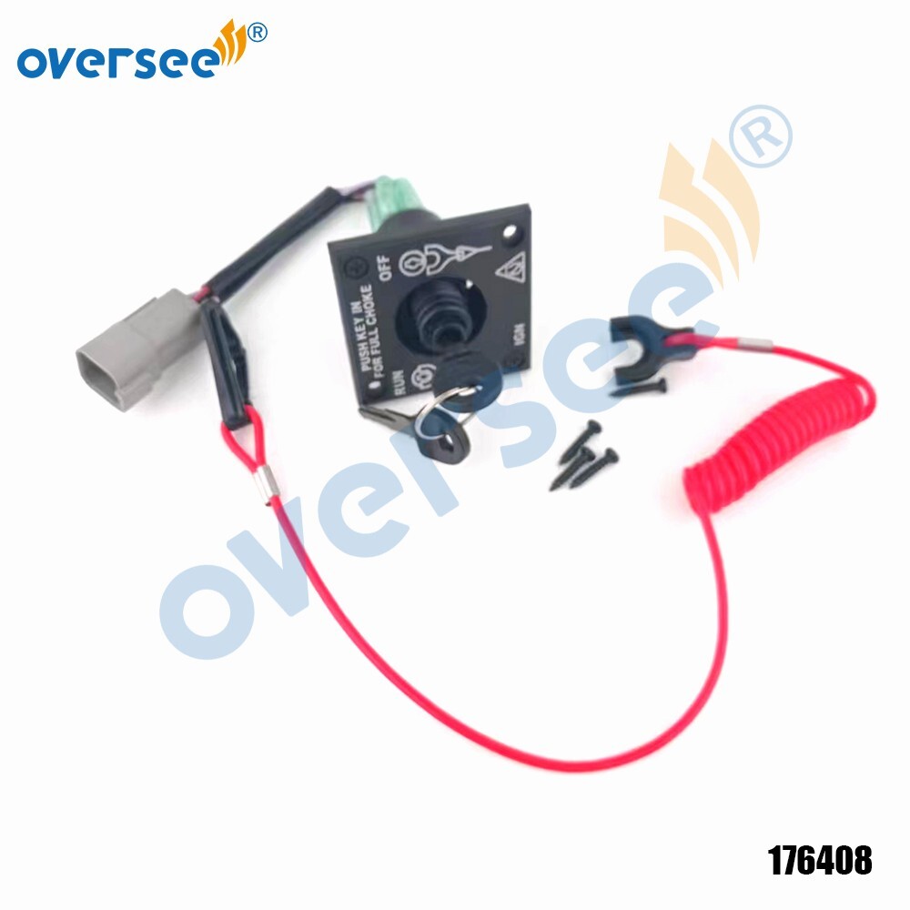 176408 Single Engine Ignition Starter Cut Off Key Switch Kit For ...