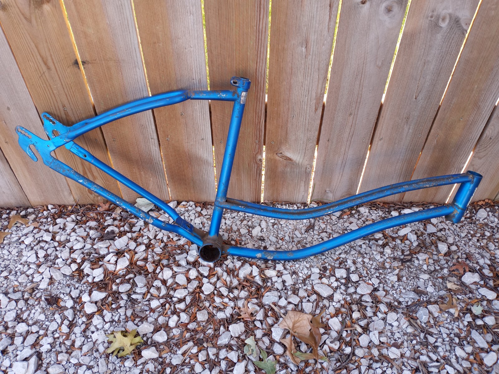 Vintage BICYCLE FRAME Blue FIRESTONE WARRIOR 26" | eBay