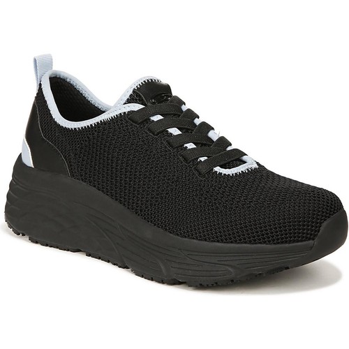 Dr. Scholl's Shoes Womens Back To Work Black Work and Safety Shoes BHFO ...