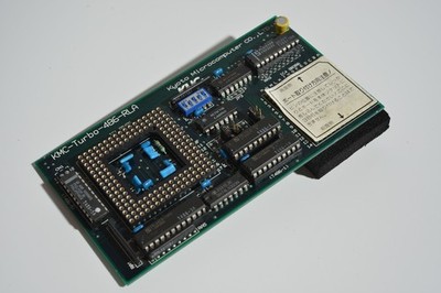 Kyoto Microcomputer KMC-Turbo-486-RLA 386 to 486 CPU upgrade module | eBay