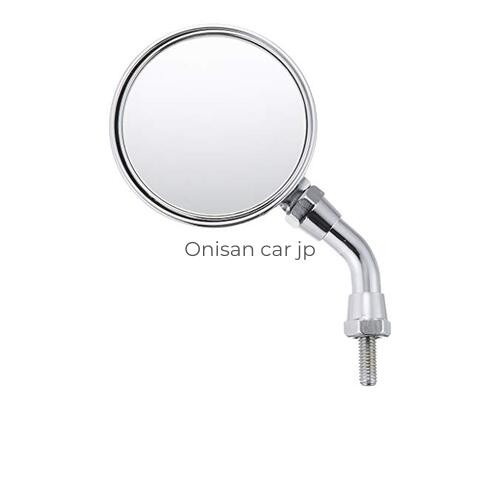 KITACO Round Mini Mirror 50L Type Mounting Diameter M8+M10 Adapter ...