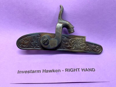 ENGRAVED Investarm Bridger & Dixie Hawken + Lyman - Percussion Lock ...