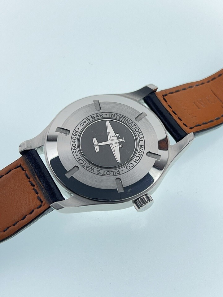 IWC Pilot Mark Stainless Steel White Dial 40mm Automatic Men’s Watch ...