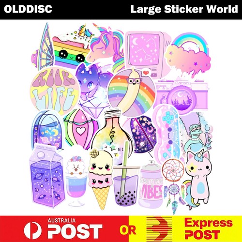 50pcs Candy Drink INS VSCO Vinyl Sticker Luggage Car Laptop Phone ...