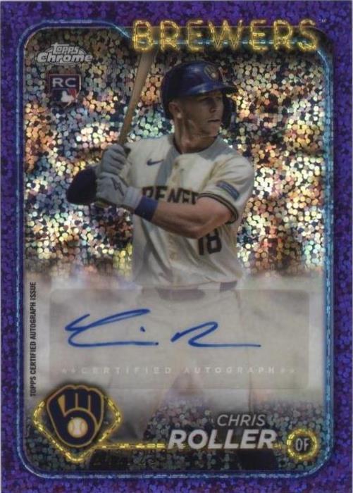 2024 Topps Chrome Update Series - Autographs Chris Roller #AC-CRR ...