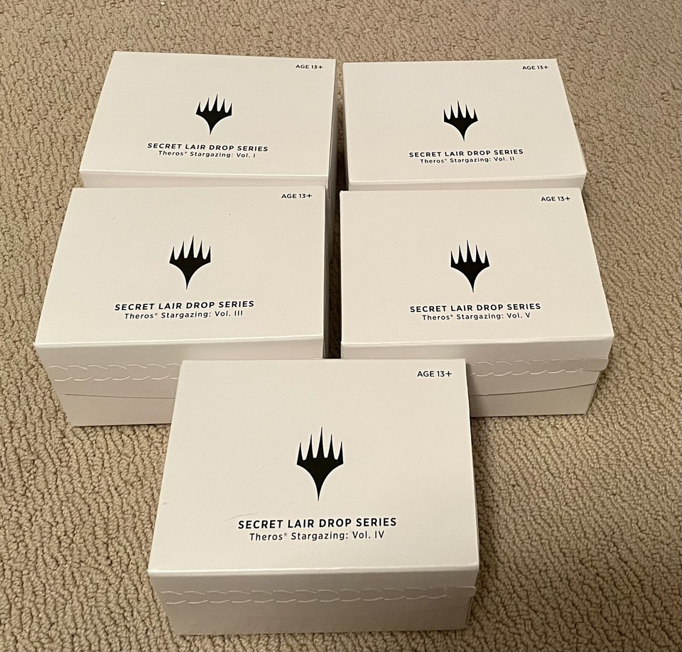 MTG Theros Stargazing Bundle Vol. I II III IV V SECRET LAIR DROP ...