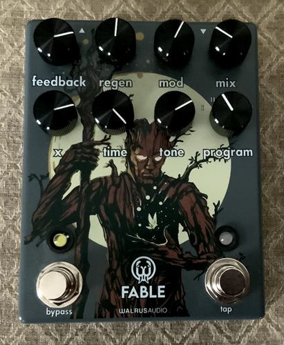 Walrus Audio Fable. Electric guitar effects pedal, granular, reverse ...