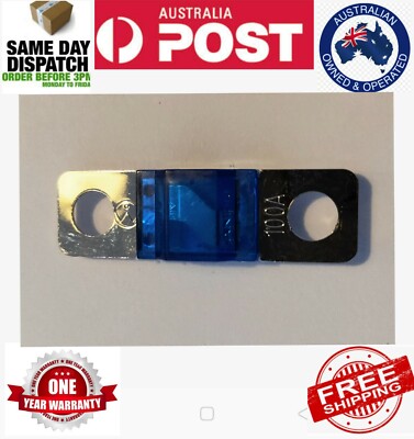 1 pcs 100 AMP Midi Fuses for Dual Battery ANS Fuse Holder Solar Caravan ...