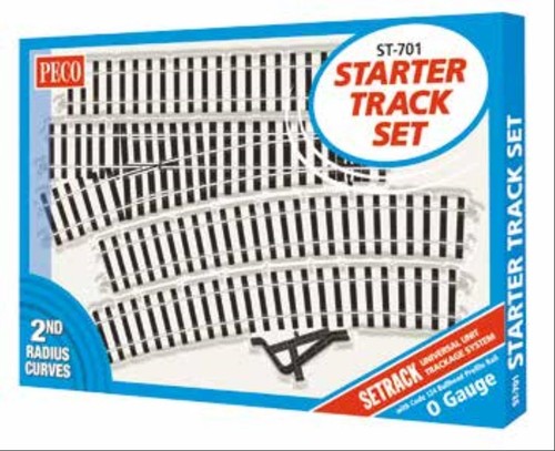Peco ST-701 Setrack O Gauge Starter Track Set | eBay UK
