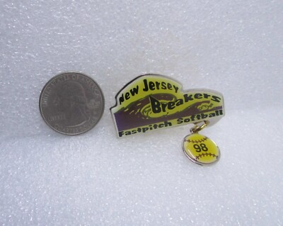New Jersey Breakers Fastpitch Softball Pin | eBay