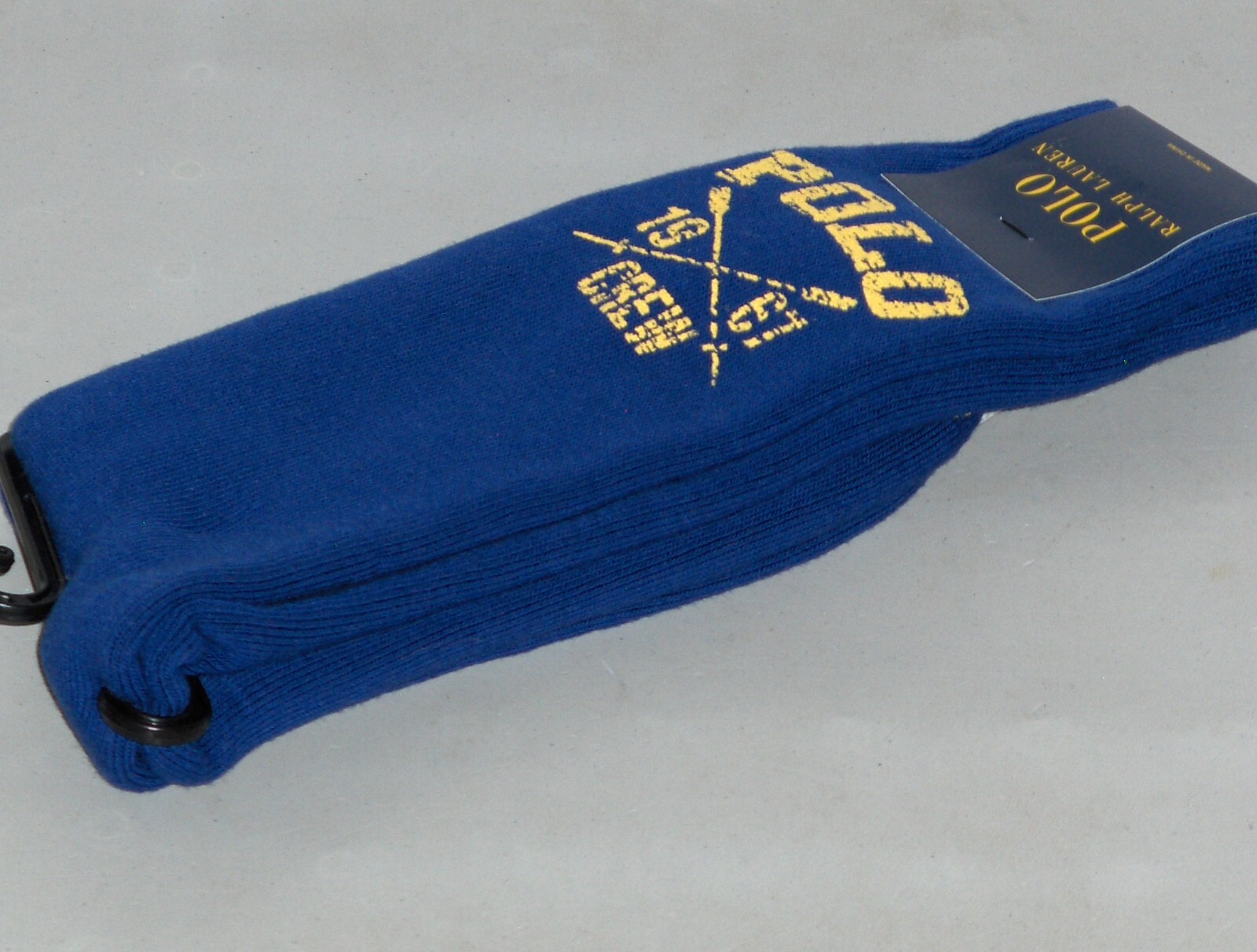 POLO RALPH LAUREN Men's Cotton 1967 Rowing Crossing Oars Crew Socks ...