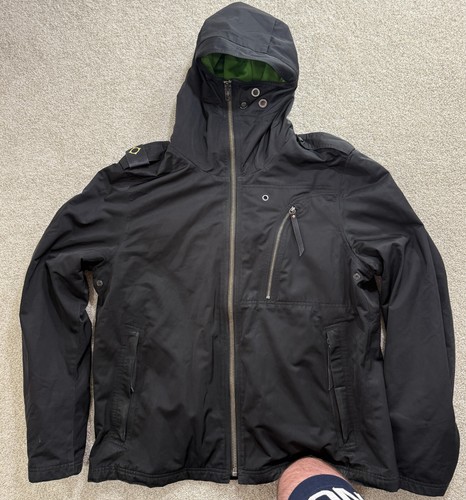 MA.STRUM - Vintage Black Asymmetric Zip Jacket / Coat Techwear Gorp ...