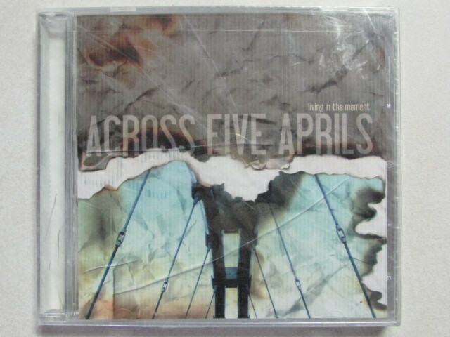 ACROSS FIVE APRILS LIVING IN THE MOMENT 2004 CD INDIE HARDCORE ROCK NEW ...