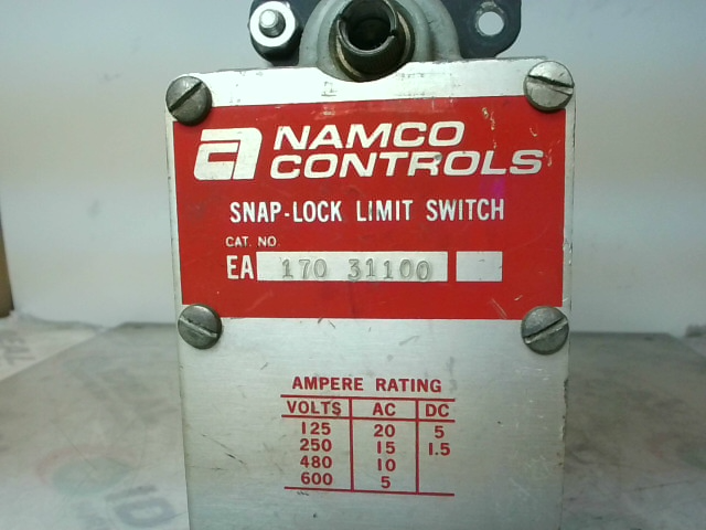 Namco EA-170-31100 Snap-Lock Limit Switch - Used | eBay