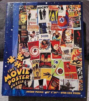 The Movie Poster Jigsaw Puzzle 550pcs - Classic Movies - Vintage | eBay
