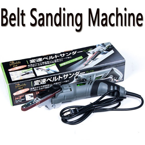 Handheld Belt Sander Wood Sand File Molding Machine Electric Sanding ...