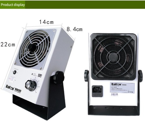Small Anti-Static Ionizer Ion Fan Discharge Static EliminatoIonizing ...