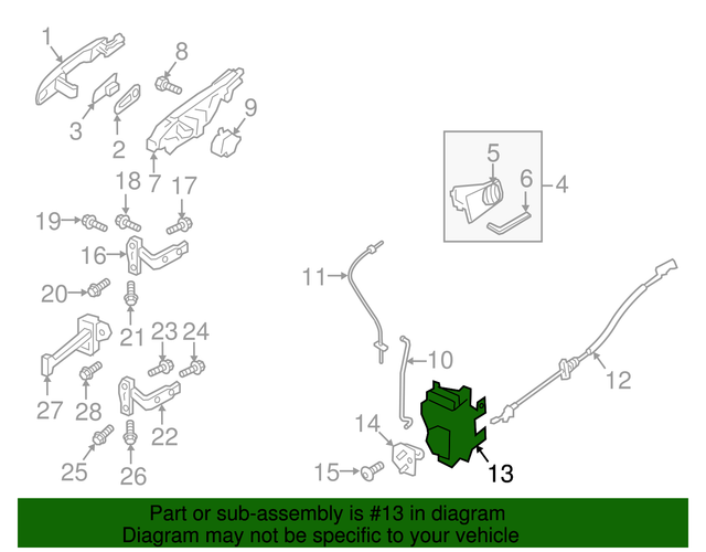 Genuine Volvo Door Lock Actuator Motor 31349890 for sale online | eBay