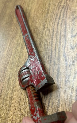 Vintage Patented WALWORTH 10” Monkey/Pipe Wrench Made In The USA | eBay