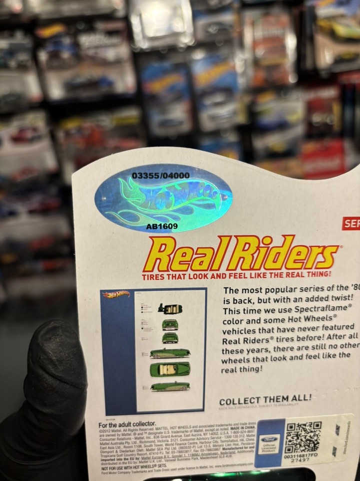 Hot Wheels🔥RLC Red Line Club Real Riders '49 Mercury Merc 3355/4000 ...