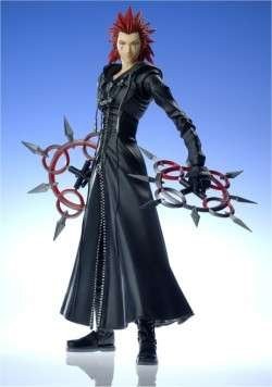 KINGDOM HEARTS II PLAY ARTS Axel PVC Painted Action Figure SQUARE ENIX ...