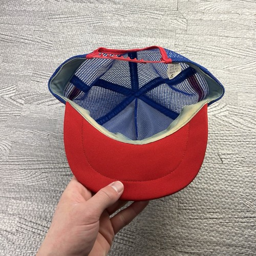 Vintage Rusty Wallace 3 Stripe Trucker Hat Cap Snap Back Adjustable ...