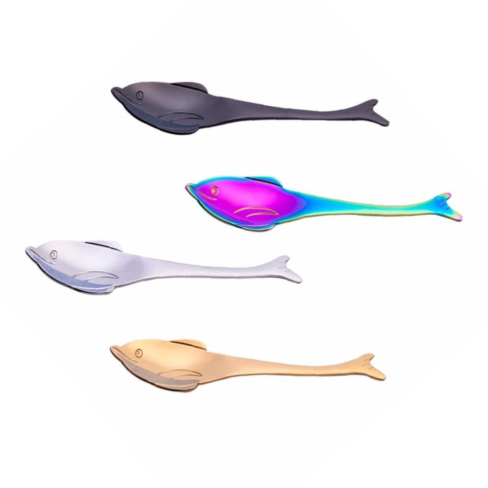 4 PCS Stirring Sticks for Drinks Coffee Stirrers Dessert Spoon Cartoon ...