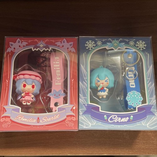 Touhou Project Remilia Cirno Silicone Keychain Set Anime Collectible | eBay