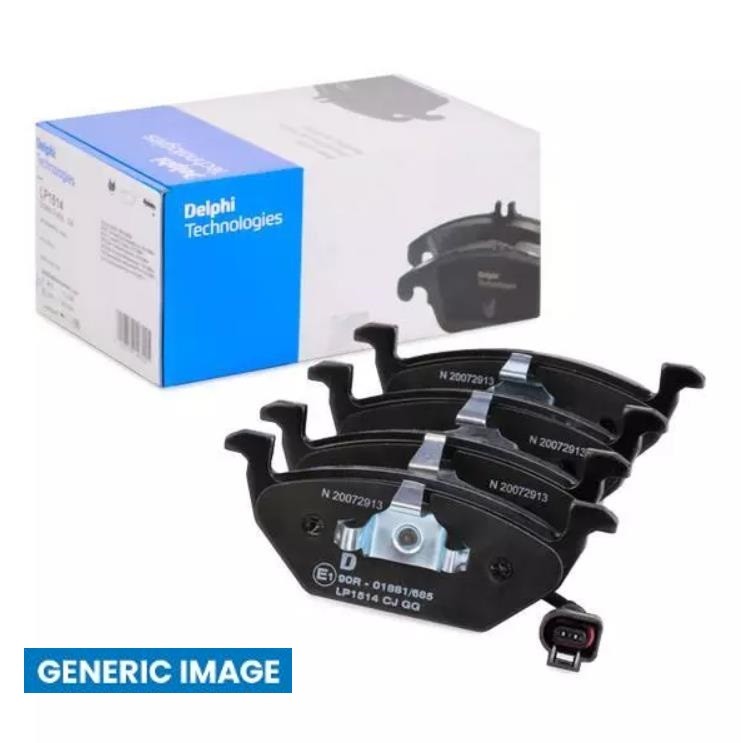 BRAKE PAD SET DISC BRAKE LP3528 FOR VOLVO B3154T10/3154T9/3154T5/3154T7 ...