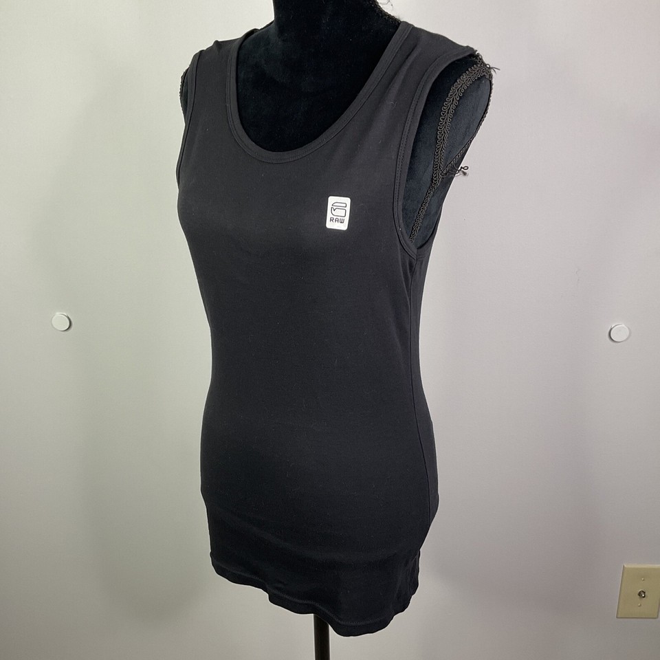 G Star RAW Tank Top Black Womens 3XL Sleeveless Stretch | eBay