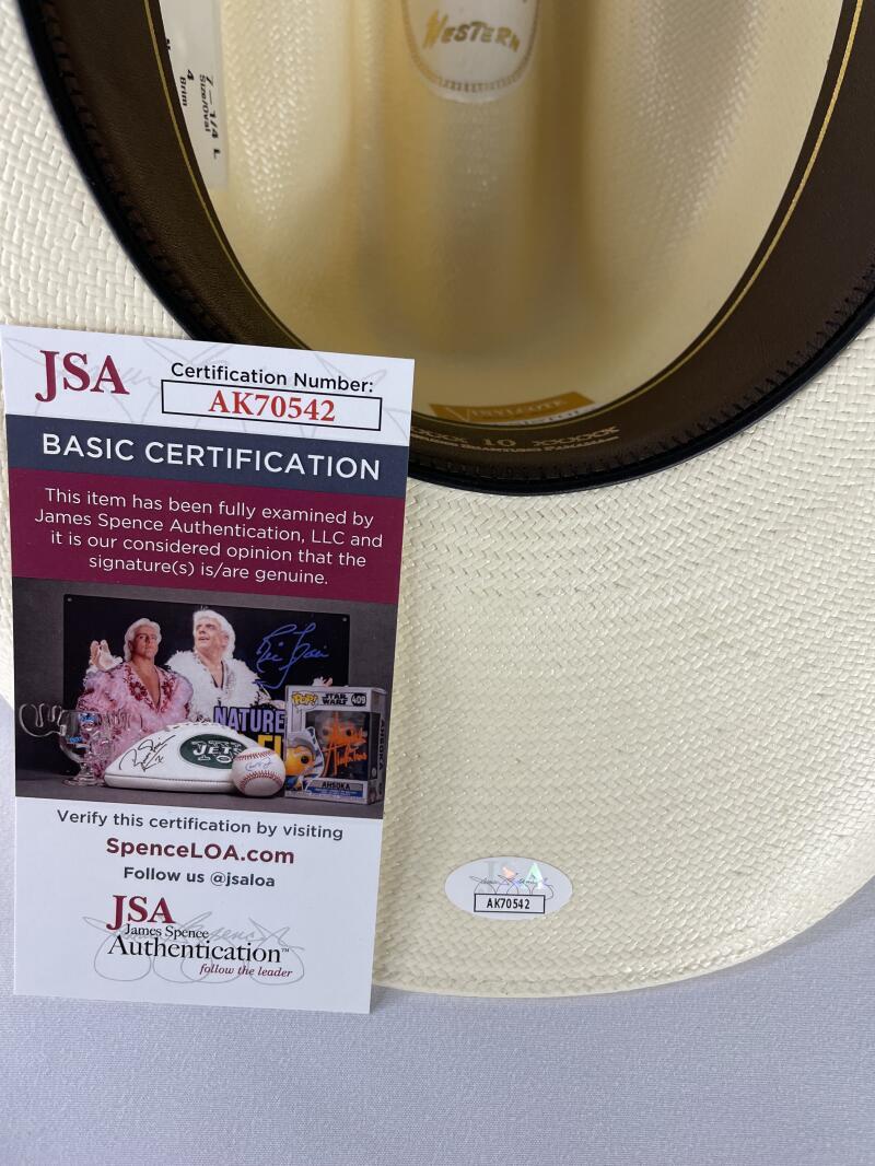 George Strait Signed Autograph Cowboy Hat - The King of Country Music w ...