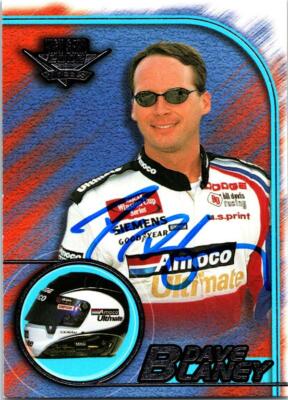 Dave Blaney autographed NASCAR card 2002 Wheels High Gear #1 | eBay