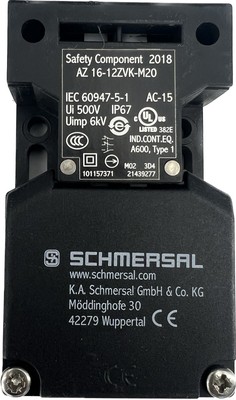 Switch Lock Locking Security Schmersal Az 16-12ZVK-M20 | eBay