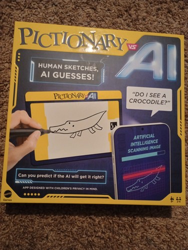 Pictionary vs. AI Board Game -A.I. Artificial Intelligence Board Game ...