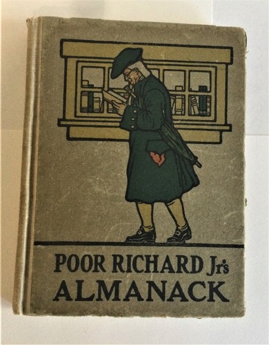 POOR RICHARD JR’S ALMANACK 1906 1st EDITION DAILY QUOTES SMALL ...